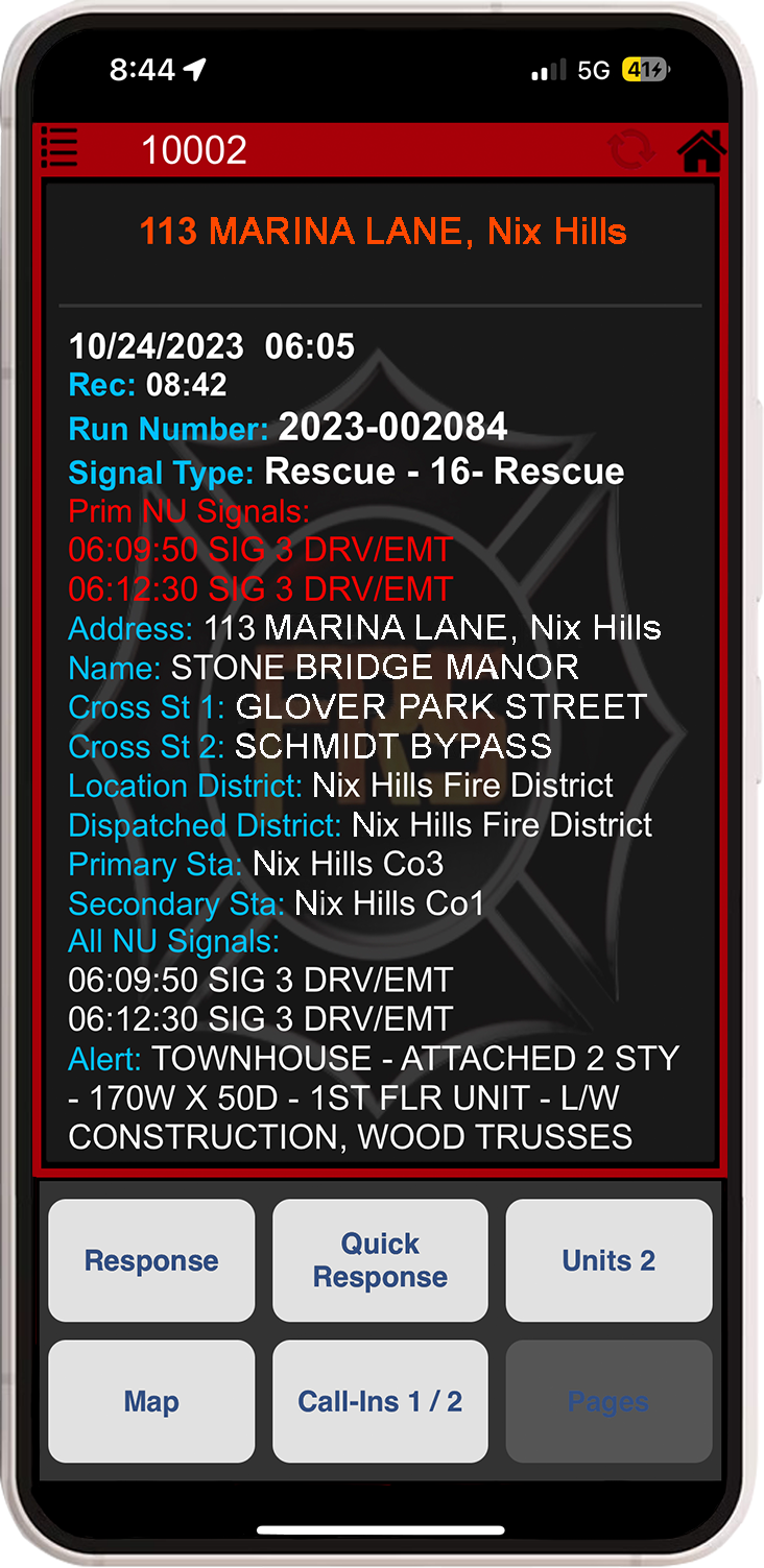 Fire CAD, MDTs for the Fire Service & Scheduling Software